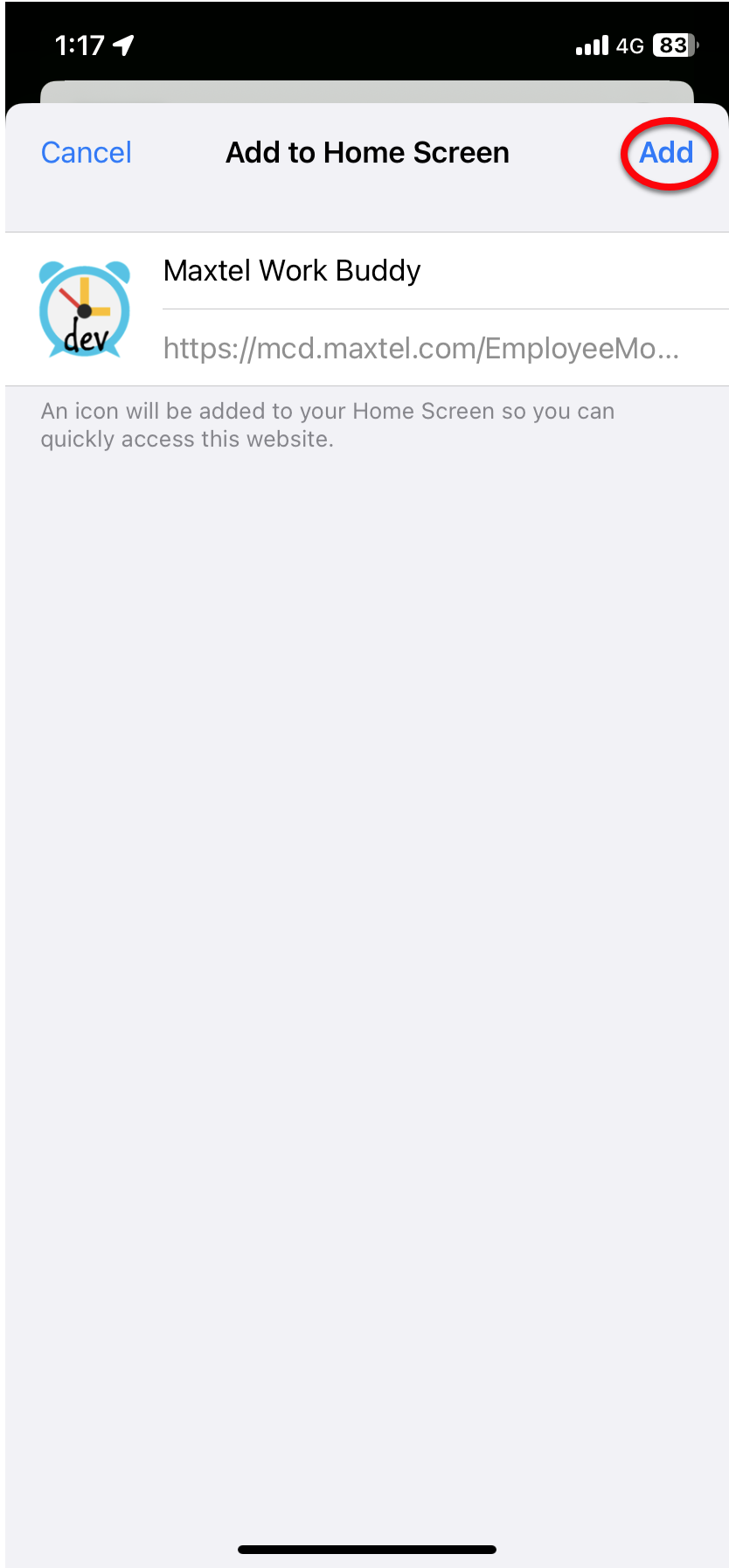 Installing Maxtel Work Buddy on Android
