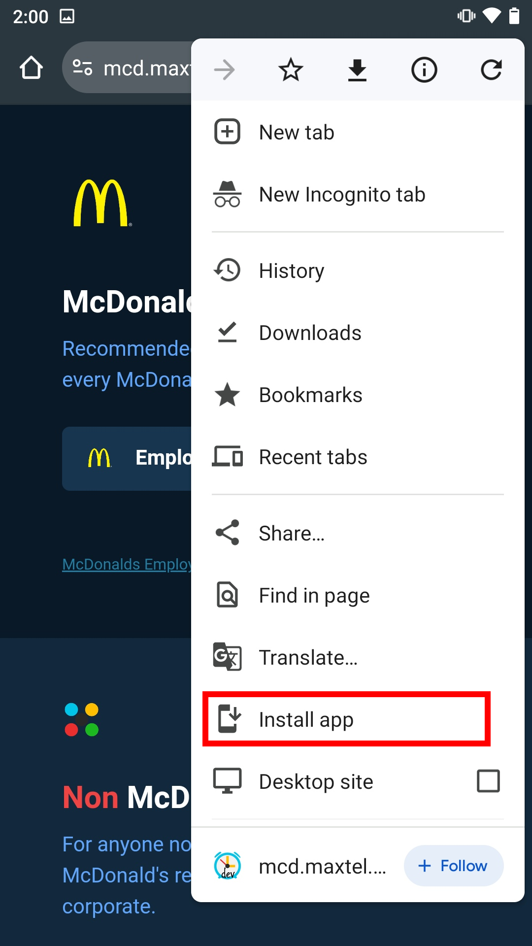 Installing a PWA on a Windows PC or Mac